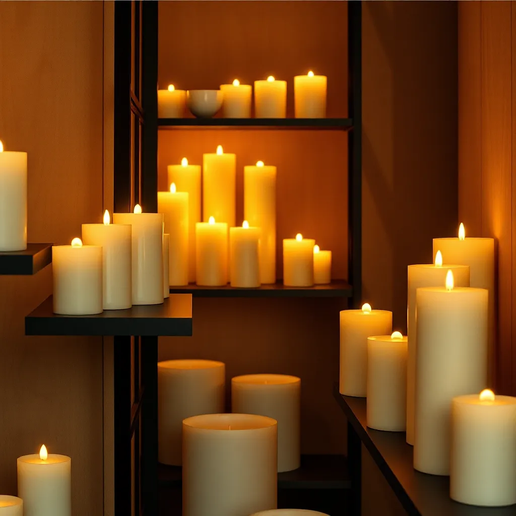 Candle Display Shelves: A Comprehensive Guide