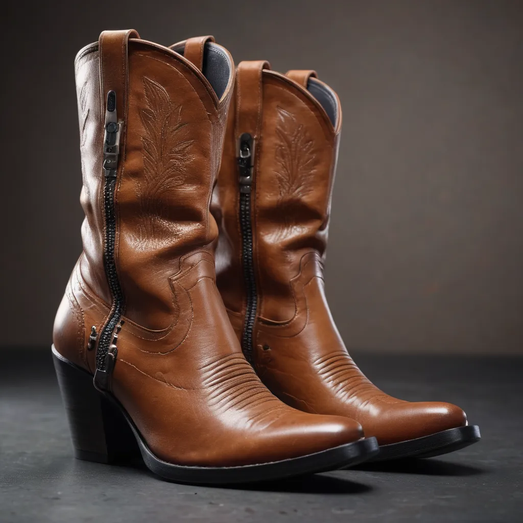 Cowboy Boots with Zippers: A Modern Take on Tradition