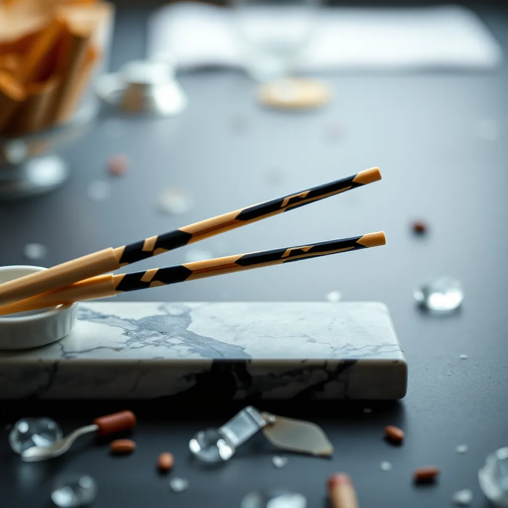 Marble Chopsticks: A Perfect Blend of Art and Function