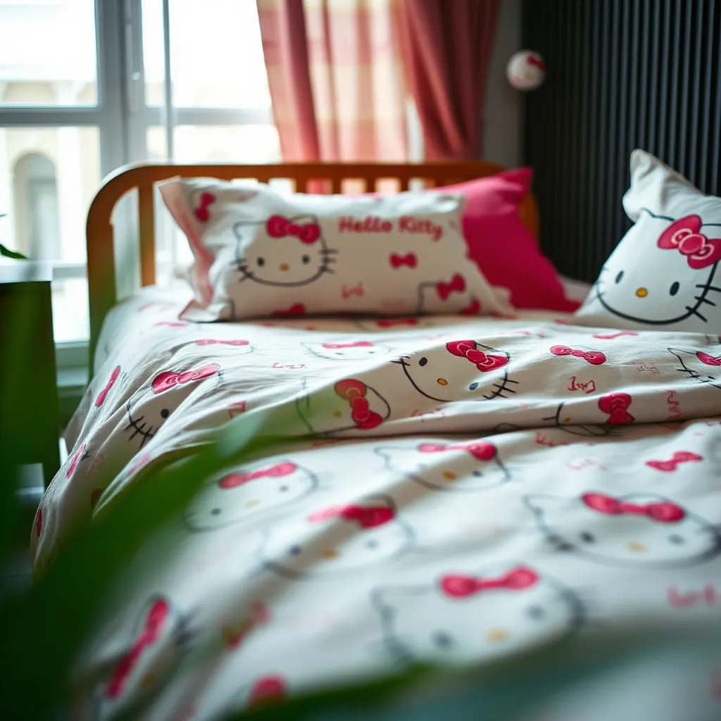 Discovering the Charm of Hello Kitty Sheets for Full Beds