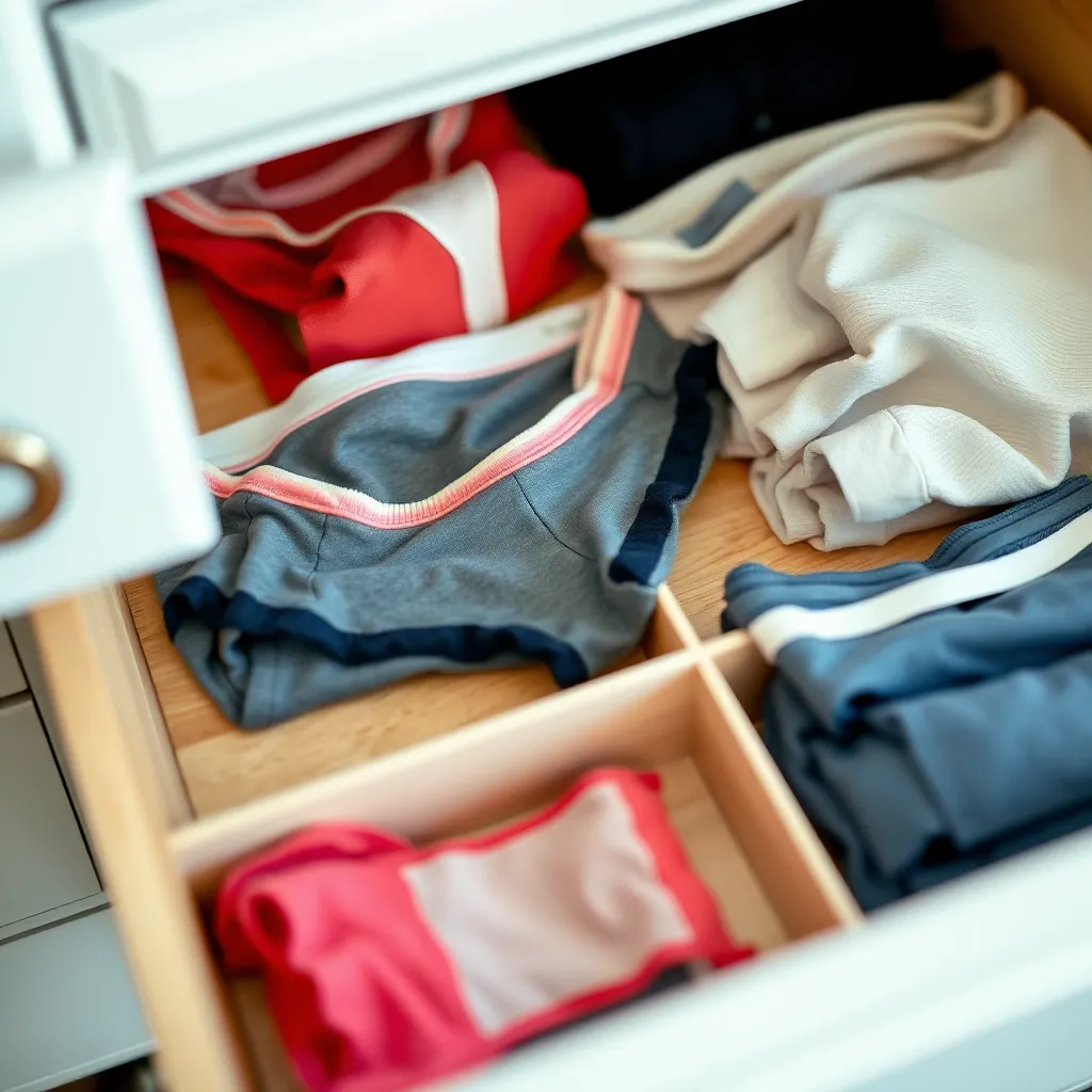 Maximizing Drawer Space: Benefits of Underwear Organizers