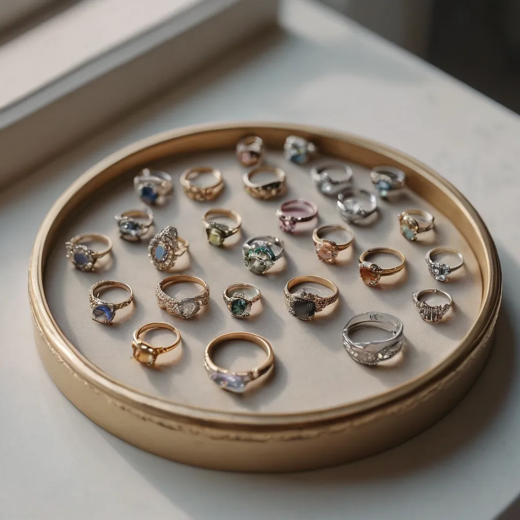 Exploring the Utility and Aesthetics of Ring Storage Trays