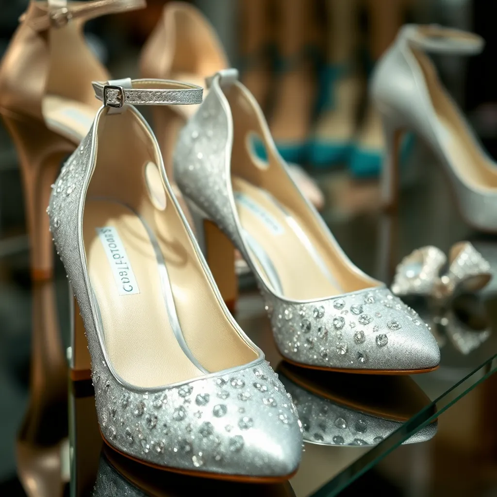 Stylish Silver Prom Shoes with Chunky Heels Guide