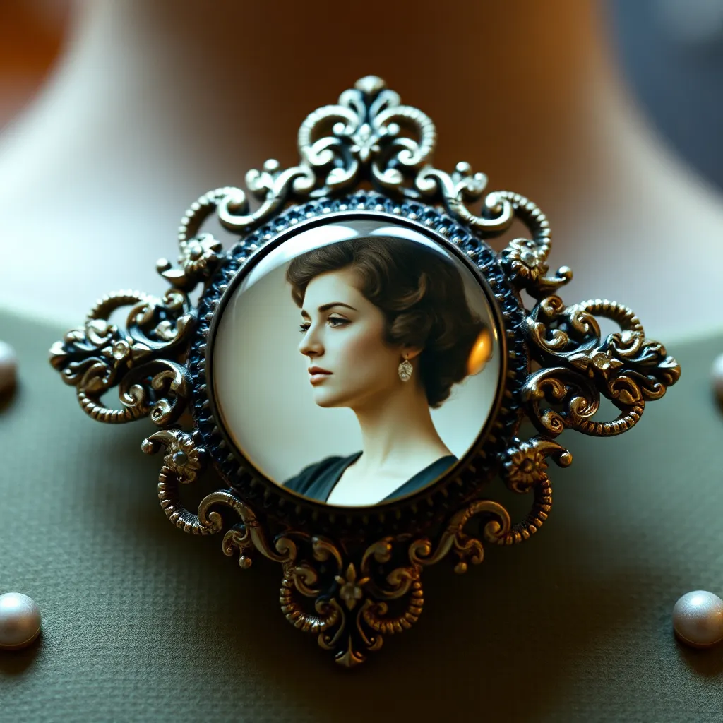 Exploring the Elegance of Photo Brooch Pins