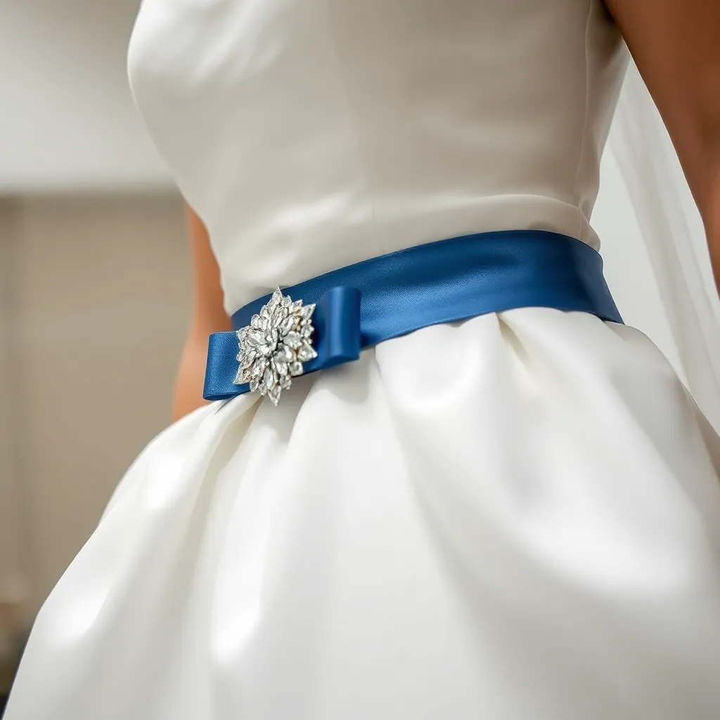 The Blue Bridal Belt: Modern Twist on Tradition