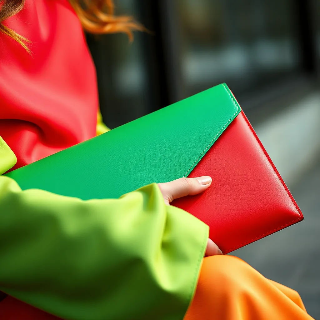 Exploring the Versatility of Colorblock Clutches